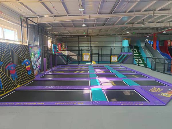 Quality Bettaplay Indoor Playground Customized Color Kids Sports Trampoline Park with for sale
