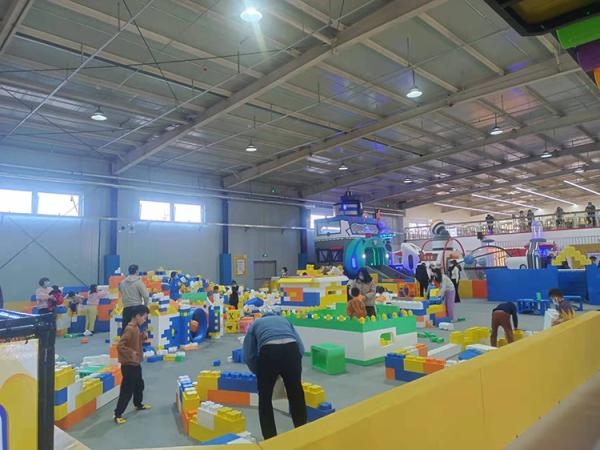 Quality Bettaplay Indoor Playground Customized Color Kids Sports Trampoline Park with for sale