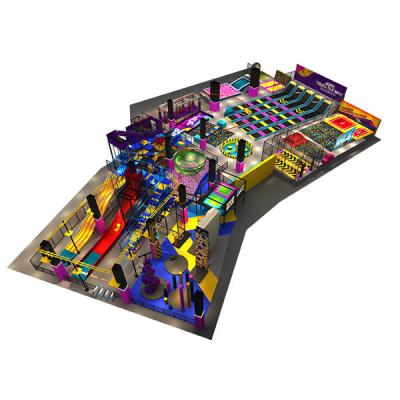 China Commercial Indoor Playground Trampoline Equipment Target Age Adults and Kids Indoor Fitness Trampoline Park Equipment for sale