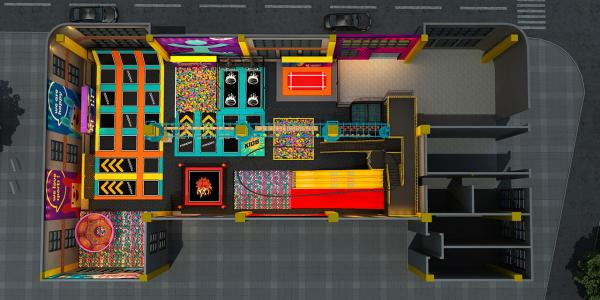 Quality Experience the Ultimate Bouncing Experience with Pokiddo Huge Rectangular for sale