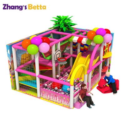 China Shopping Mall Super Market Kindergarten Age 6 Years Popular Kids Small Indoor Playground Soft Play Area for Kindergarten for sale