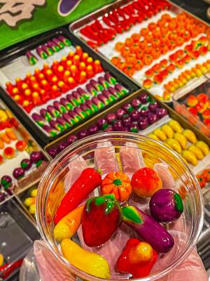 Cina Dolci dolci tradizionali tailandesi Luk Chup Dessert tailandese in vendita