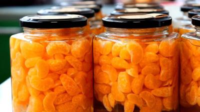 Cina 1000 segmenti inscatolati del mandarino per l'OEM bollente del dolce MOQ 5CTN in vendita
