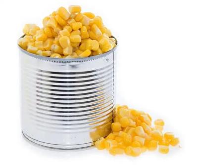 China OEM Canned Creamed Sweet Corn Instant Vegetable Tin Halal Natural Food for sale
