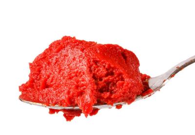 China Red Color Tomato Paste Commercial Use In Brix 36 - 38% In Cold Break In Drum 400g Te koop