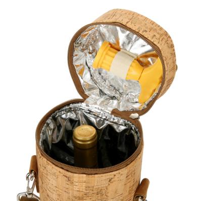 Cina Sacchetti di raffreddatori di vino riciclati impermeabili con chiusura a cerniera in vendita