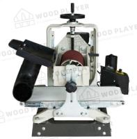 China 132x260mm Automatic Wood Drum Sander 255mm Sanding Width 1100W with Stand for sale