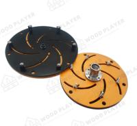 China Bakelite Self Centring Faceplate M33x3.5 DIN800 10 Inch Woodworking Lathe for sale