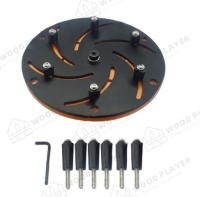 China Bakelite Self Centring Faceplate M33x3.5 DIN800 10 Inch Woodworking Lathe for sale