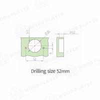 China 30 Degree Soft Close Hydraulic Hinge 35mm Cup for Corner Cabinet Door for sale