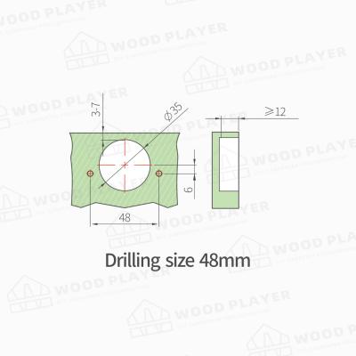 Cina L'armadio da cucina vicino molle SS304 munisce i montaggi di cardini dell'hardware della mobilia in vendita
