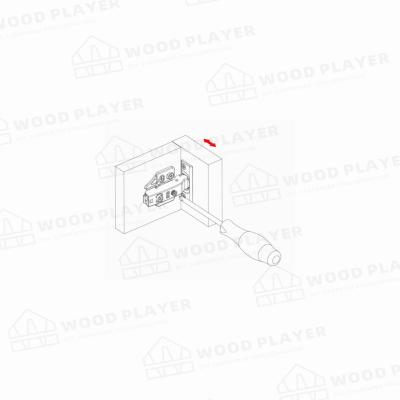 Cina la tazza di 12.0mm ha celato i montaggi regolabili dell'hardware della mobilia delle cerniere di porta 3d in vendita