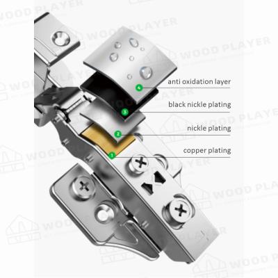 Cina la tazza di 12.0mm ha celato i montaggi regolabili dell'hardware della mobilia delle cerniere di porta 3d in vendita