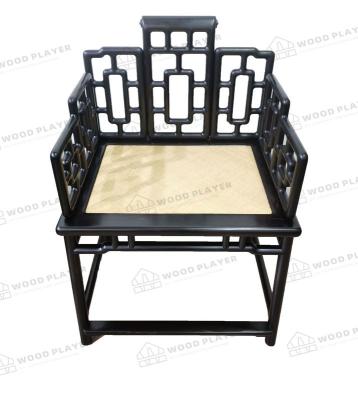 Cina Il CE Brown sette scherma la poltrona di Ebony Chair Original Wood Antique in vendita