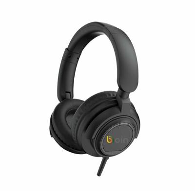 China 50mm Driver Over Ear Headphones with Passive Noise Isolation and 3.5mm to 6.3mm Adapter for Studio Monitoring for sale