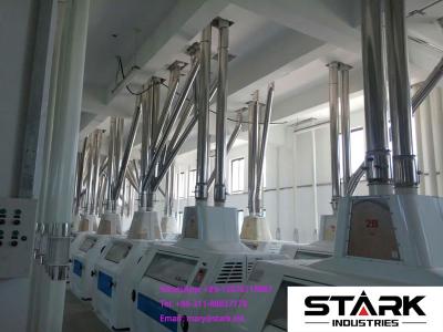 China 80T 100T 150T 200T Algeria wheat flour milling machine for sale