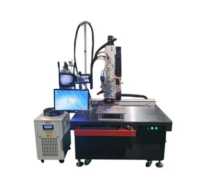 China 500W QCW Fiber Laser With CCD 5 Axis 1070 Nm Laser Welding Equipment for sale