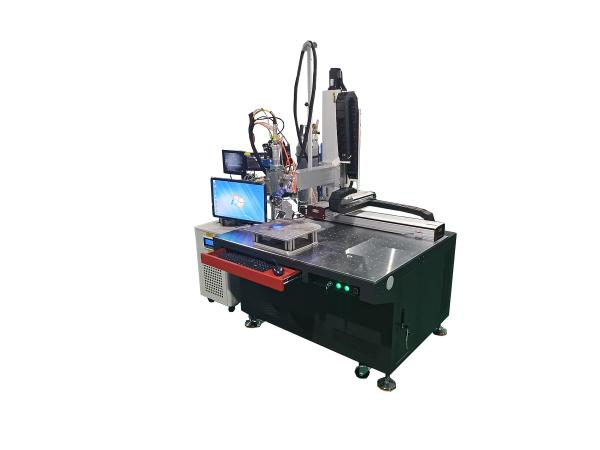 Quality Three-axis QCW Laser Welding Machine with 3-Axis Control, 1500W Peak Power, and 1070nm Wavelength for Precision Welding for sale