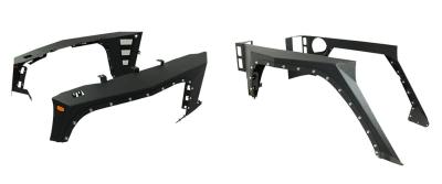 China Steel material Fender flare for jk Armor wheel fender for Jeep JK,Steel fender flare for wrangler JK for sale