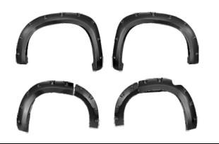 China ABS fender flare for FJ150 ,wheel fender for TOYOTA PRADO FJ150 ,land cruiser fj150 fender flare for sale