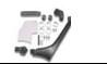 China 4x4 air intake snorkel for off road vehicle Patrol Y60 Parts,Nissan GU Patrol Y61B Snorkel 2003-04 SS16HF for sale