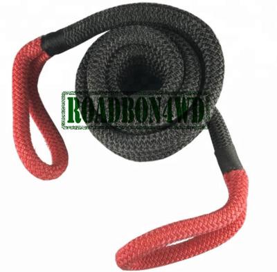 China Superb weaving technology manufacture offroad recovery Kinetic snatch straps car towing strap for sale