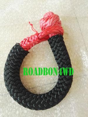 China 4X4 vehicle recovery winch rope soft shackle for sale