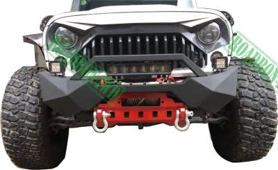 China Wrangler wild leopard front bumper for Jeep Wrangler Jk 07-15 winch bumper for JK Wrangler for sale