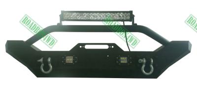 China Black Textured Finish Front recovery Bumper for jeep wrangler jk BLACK FRONT BUMPER FOR JEEP WRANGLER for sale