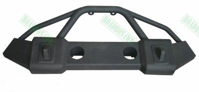 China Wholesale 4x4 front bumpers jeep accessories for Wrangler Jk BLACK FRONT BUMPER FOR JEEP WRANGLER SPLIT STYLE for sale
