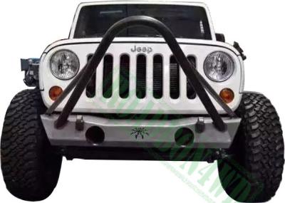 China Steel Front Bumper 4x4 Winch Bumper for Wrangler jk 4x4 auto front bumper Poison spider front bumper for Wrangler jk for sale