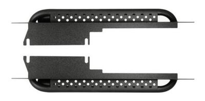 China Wrangler TJ side step running board,steel side step for Jeep TJ for sale
