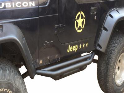 China TJ three tube side step for Jeep Wrangler TJ 97-06 for sale