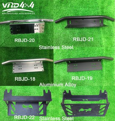 China Auto Car Front License plate frame Stainless steel / Aluminum alloy Silver / Black for sale