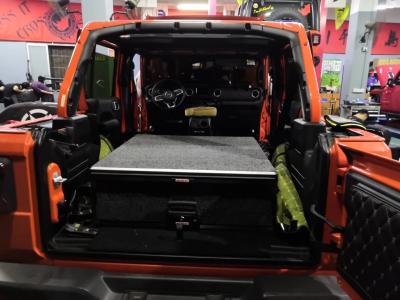 China AUSTRALIAN STANDARD 4WD REAR STORAGE ROLLER DRAWER FOR JEEP WRANGLER JK / JL for sale