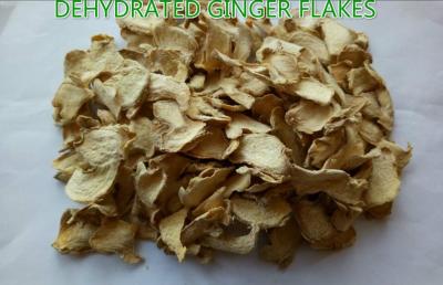 China Orgnic Dehydrated ginger flakes/slices, pure natural products for sale