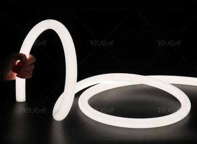 China D30 360° LED Light 2700K 3000K 4000K 6500K IP67 24V 2835 Flexible LED Neon Tube for sale
