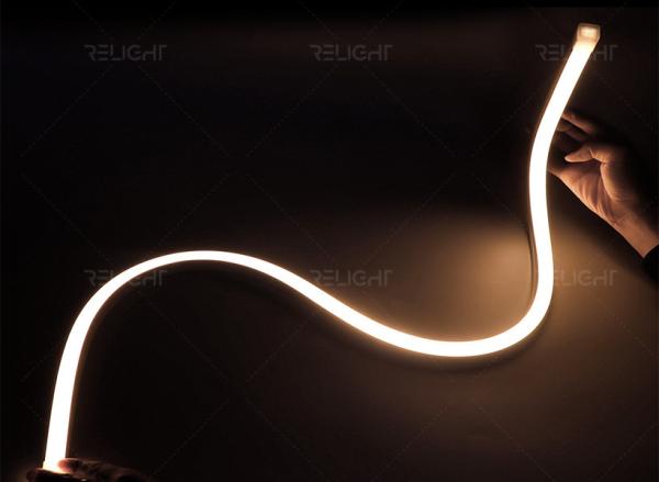 Quality 12x12mm Free Bend Neon Strip Light Waterproof IP67 Easy Installation for sale