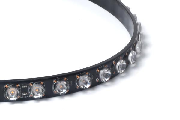 Quality 2210 24V Black LED Strip Wall Wash Lighting 2835 15°/30°/60°/30X45°/35X65°/25P20° for sale