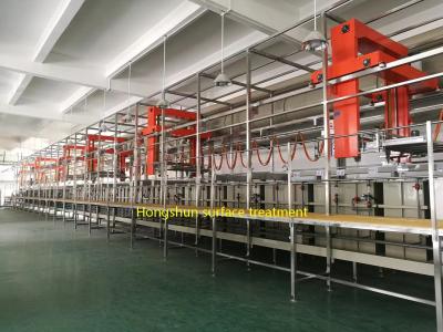 China Safe Automatic Anodizing Line With Multiple Protections (Overcurrent, Collision Avoidance) for sale