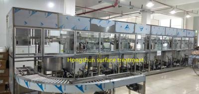 China Hanging Type Ultrasonic Cleaning Line Wax Removal Automatic Ultrasonic Cleaner For Stainless Steel Kettle for sale