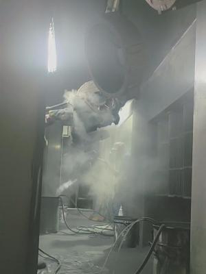 China Energy Efficiency Automated Powder Coating Line Automotive Parts Metal Powder Coating Line for sale