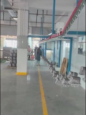 China Compact Powder Coating Conveyor Systems With Microwave Curing For Small Batch Production for sale