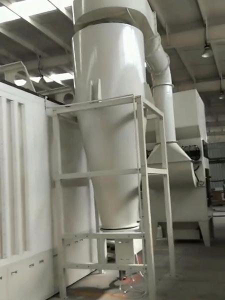 Quality High Throughput Automated Powder Coating Systems With Turbo Charged Spraying For Construction Materials for sale