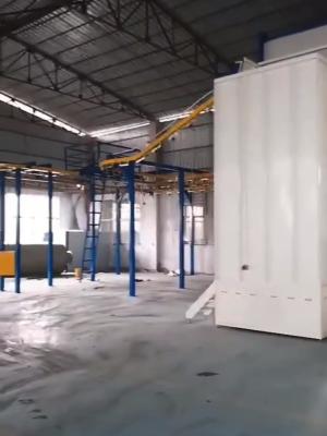 China Energy - efficient Automatic Powder Coating Equipment with Infrared Curing Technology for Furniture for sale