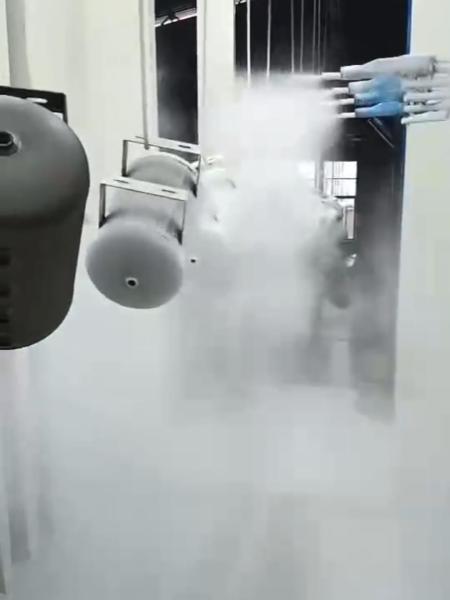 Quality High Speed Automatic Powder Coating Machine With Recirculating System For Mass for sale