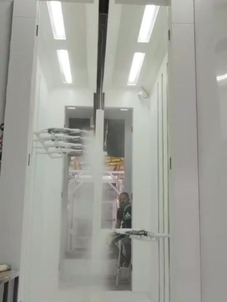 Quality High Speed Automatic Powder Coating Machine With Recirculating System For Mass for sale