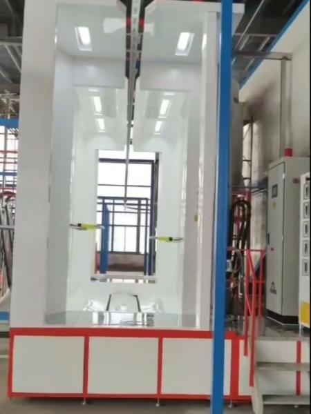 Quality Multi Function Metal Powder Coating Line Convenient Operation With Color Spraying for sale