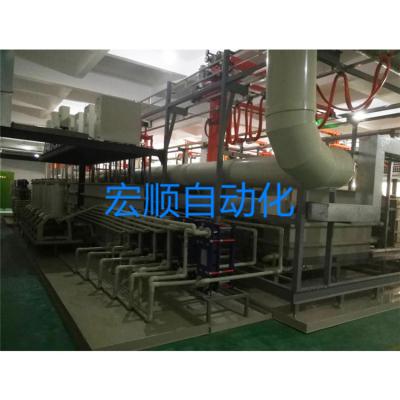 China Phosphoric Acid Automated Anodizing Line Pre Treatment Hard Anodizing Equipment For Aerospace Industry for sale