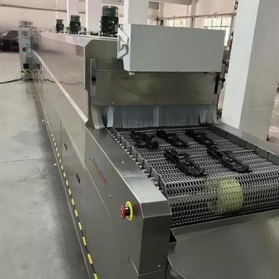 China Tunnel Type Cleaning Line With Mesh Belt Conveyor Fixture-free for sale